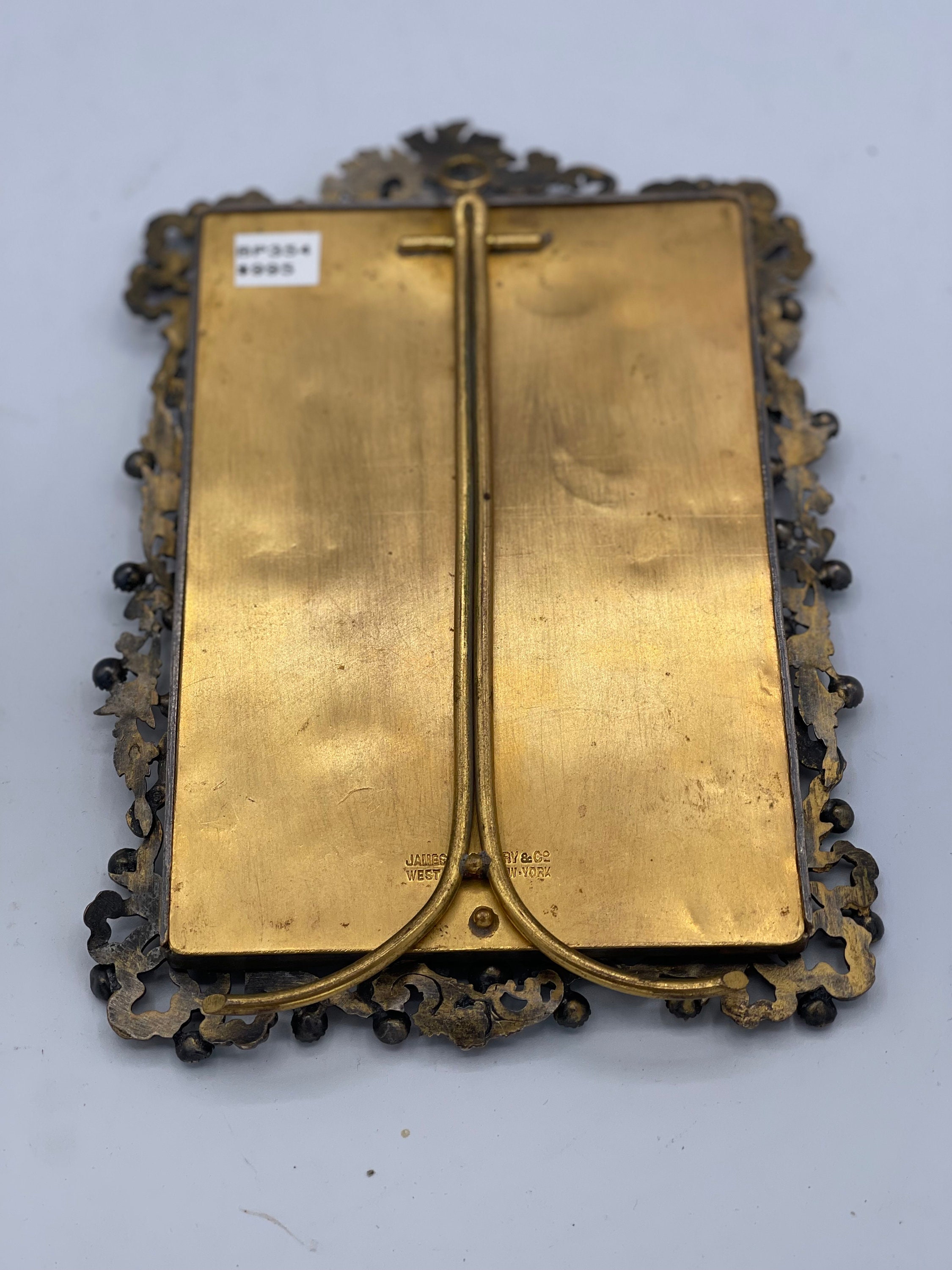 Vintage Jeweled Frame W/ Bows and Colored Stones - Etsy