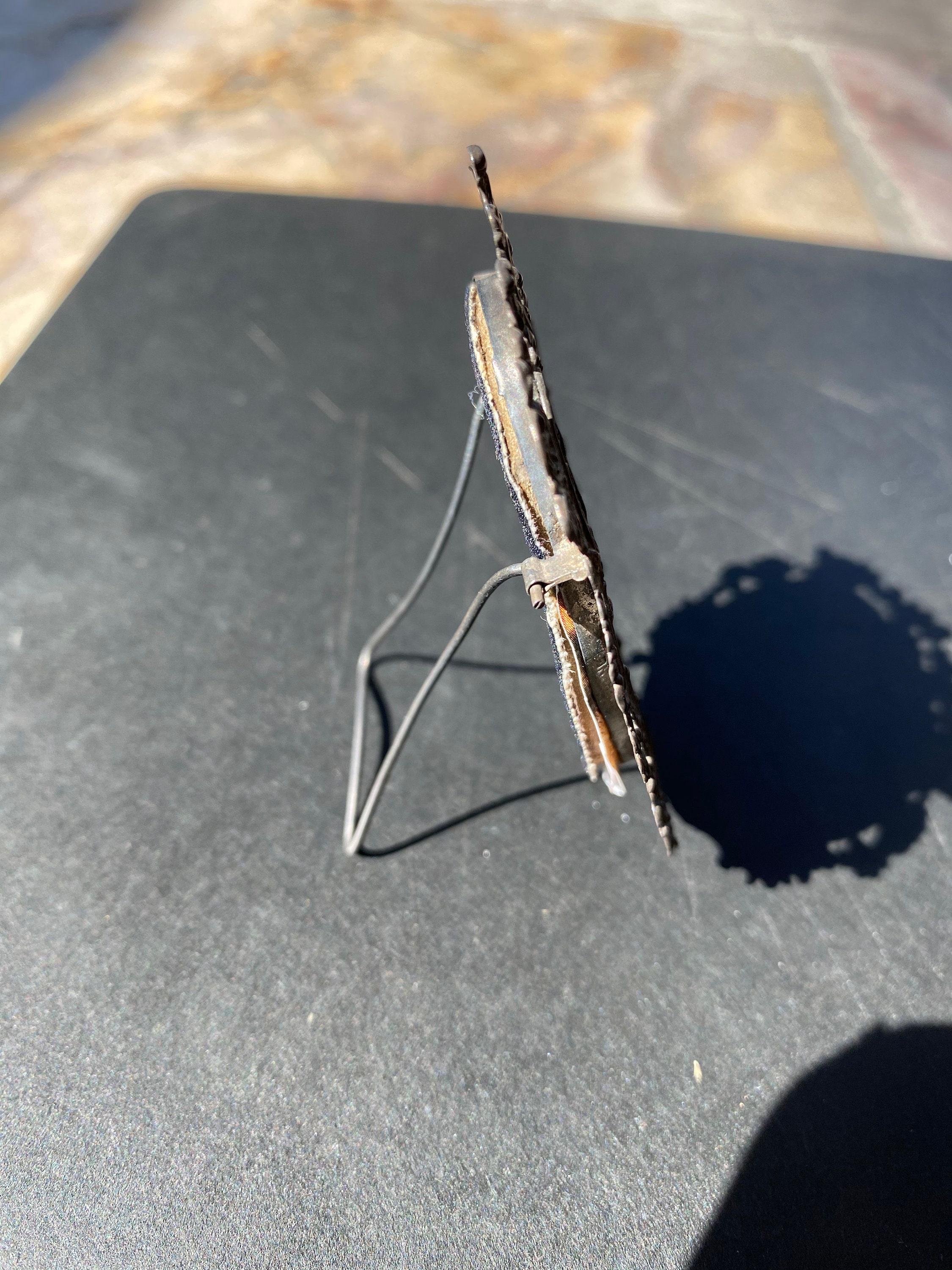 Vintage Metal Ornate Oval Picture Frame - Etsy