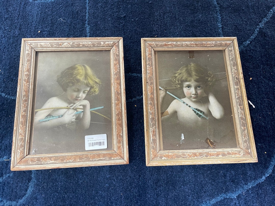 Vintage Color Cupid Awake Cupid Asleep - Etsy