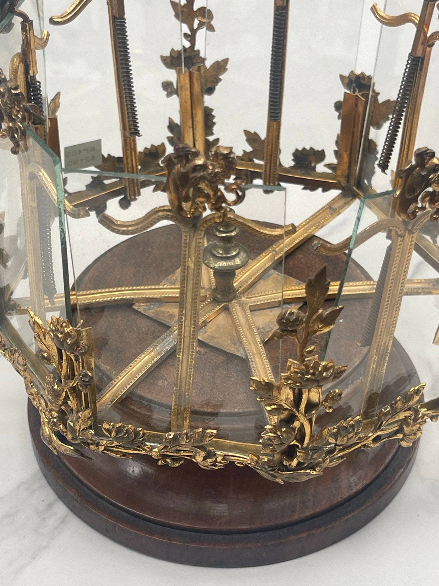 Vintage 8 Photo Brass Carousel Frame - Etsy