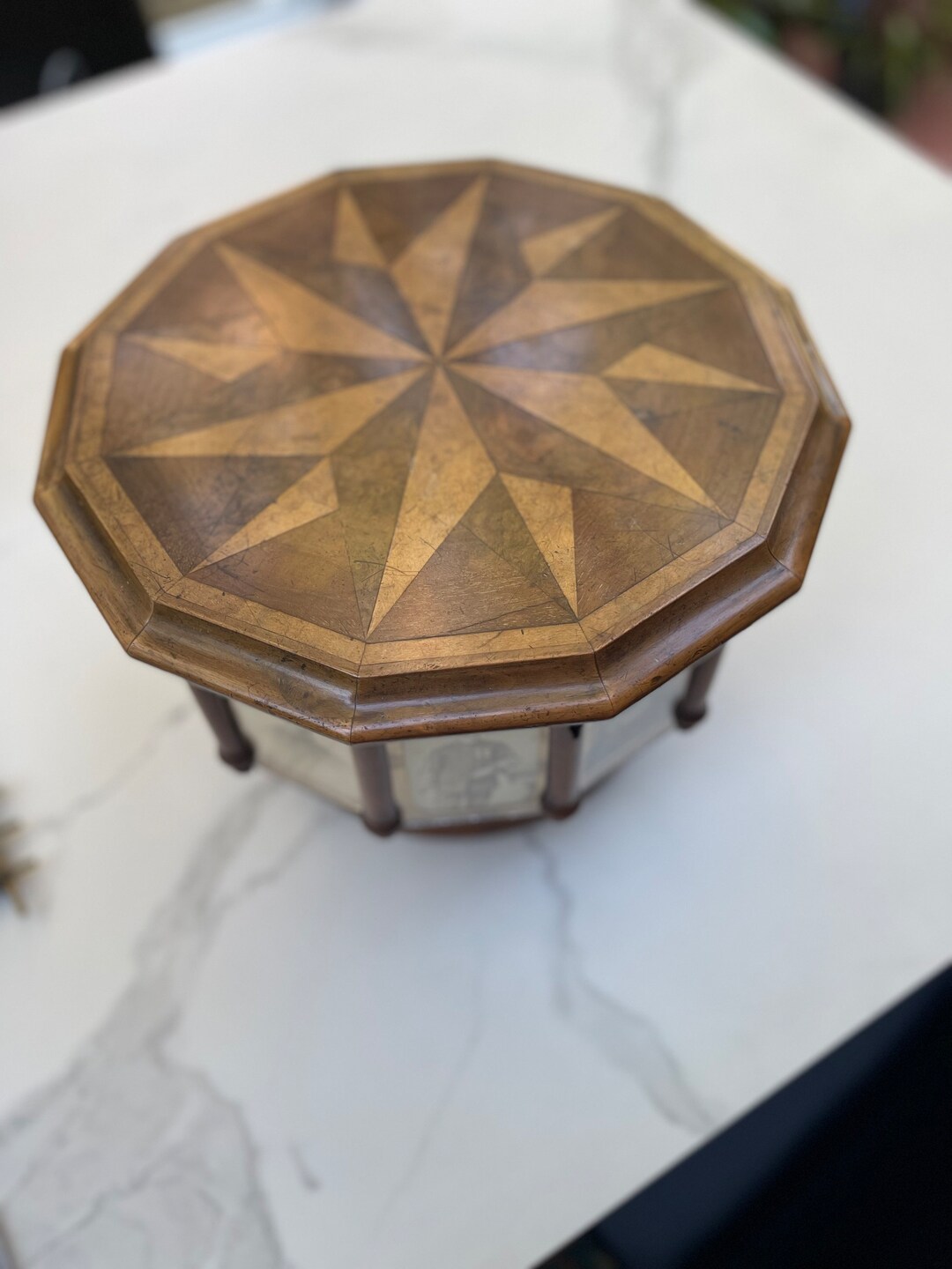 Vintage 12 Photo Carousel W/ Photo Storage - Etsy