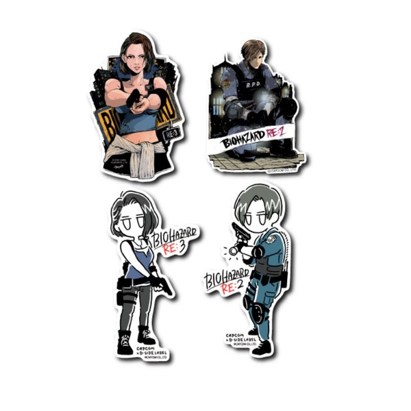 Resident Evil Jill Sticker - Etsy