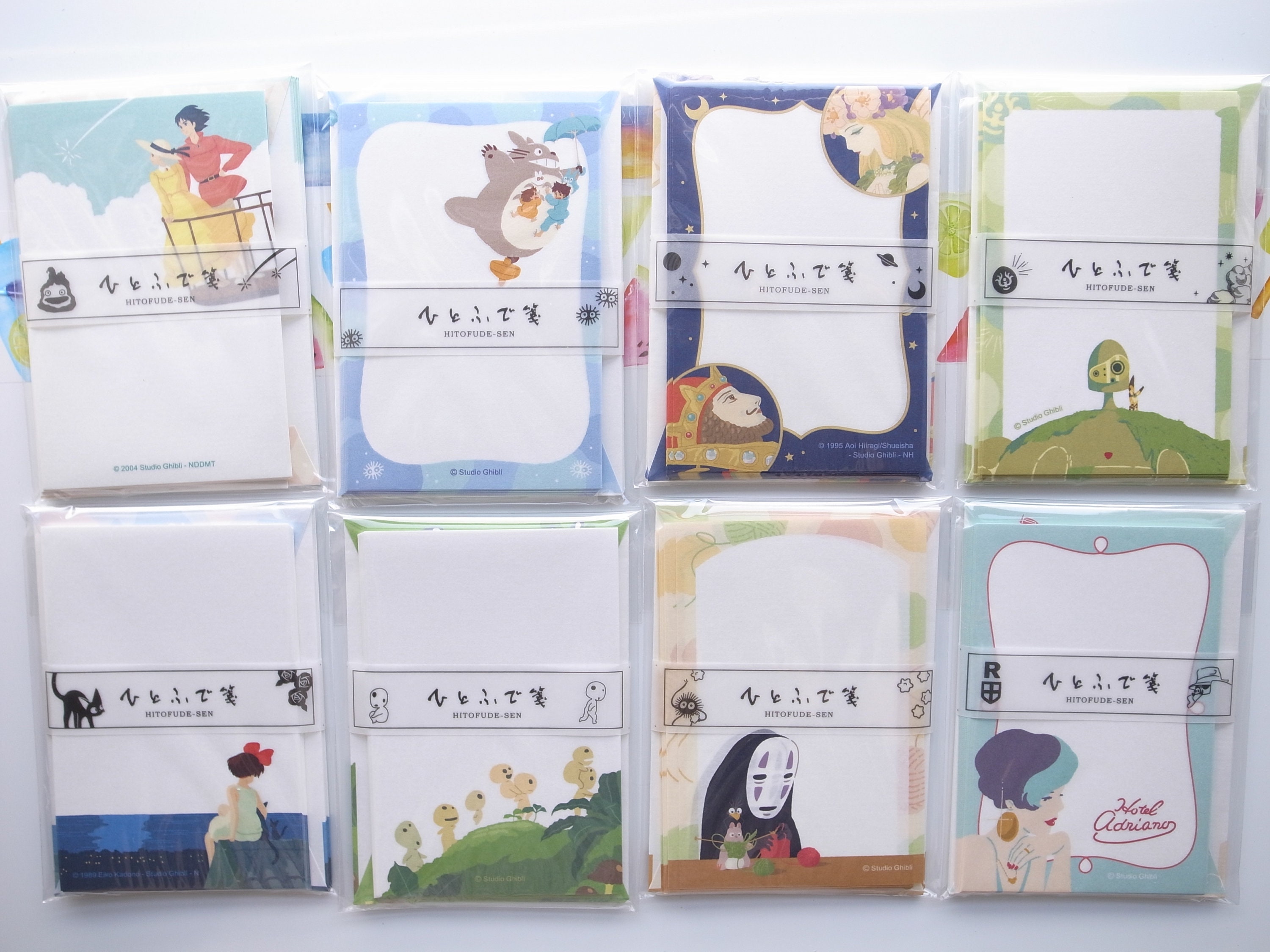 Studio Ghibli Letter Writing Paper Set Official Movic Japan | Etsy