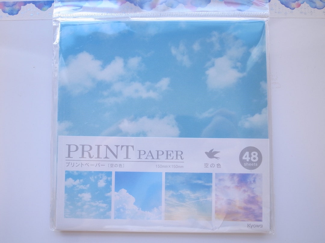 Pretty Sky Design Paper 48 Pcs Kyowa Japan - Etsy