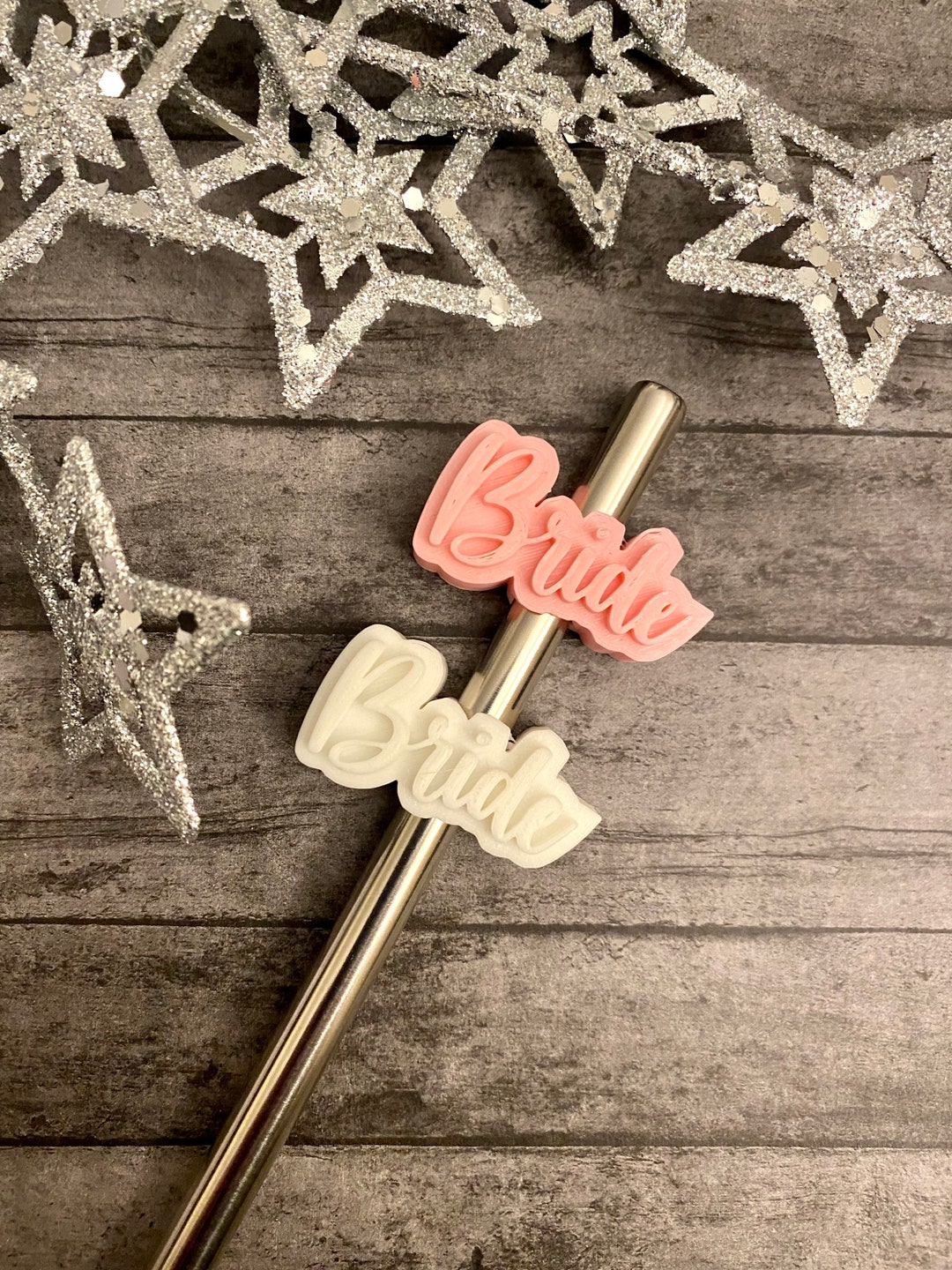 Wedding Bride Straw Topper Favors, Shower Gifts, Bridal Party, Party ...