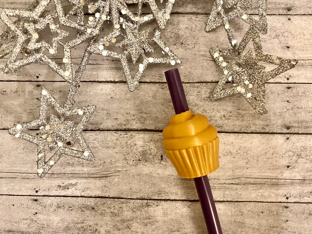 Cupcake Straw Topper Straw Buddy Straw Charm Straw Decor - Etsy
