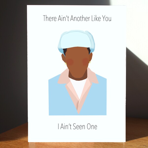 Tyler the Creator Greeting Card - Etsy