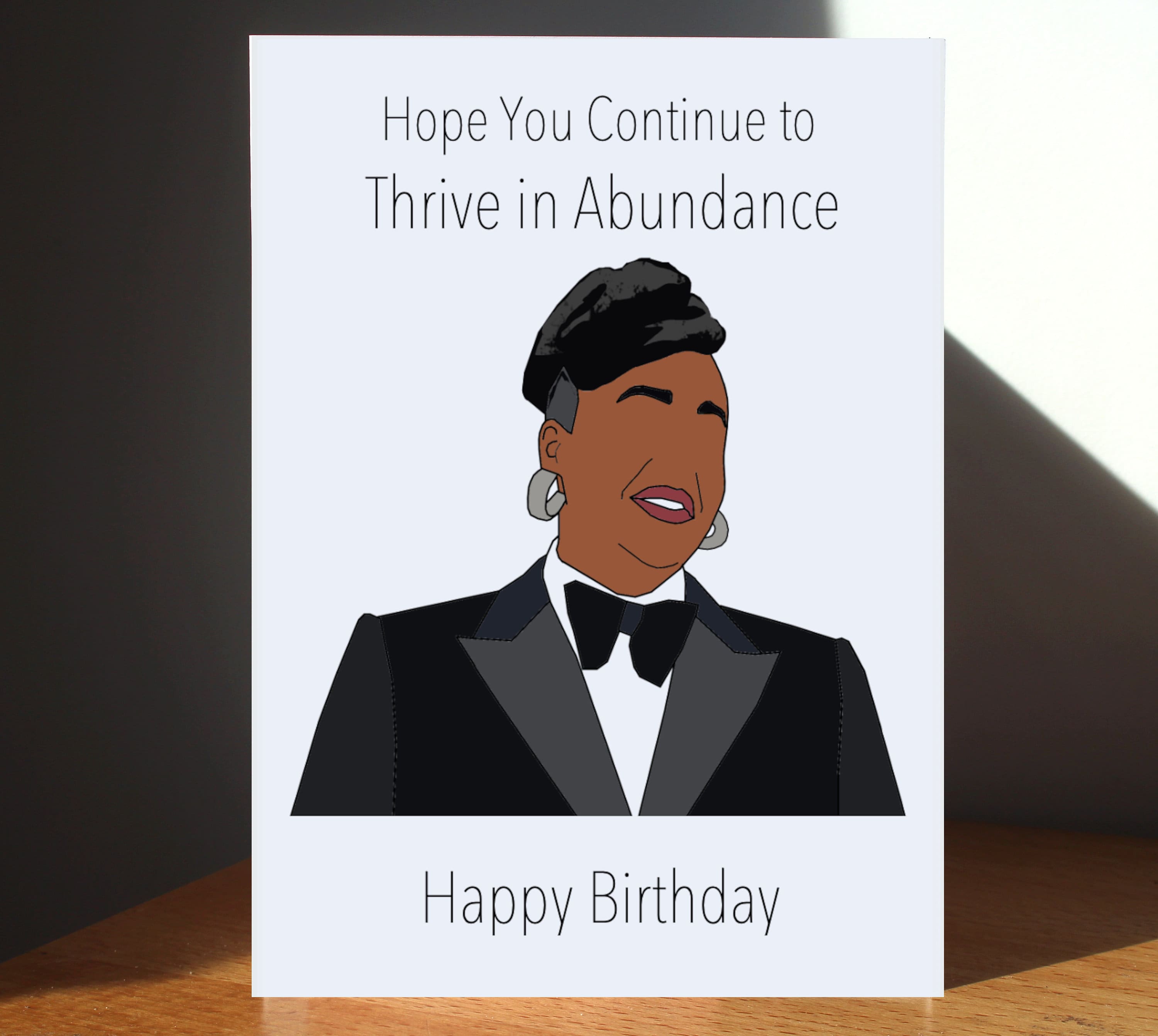Insecure Kelli THRIVING Greeting Card - Etsy