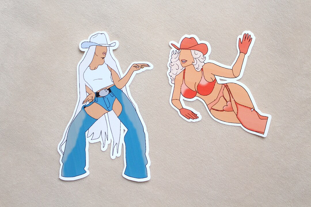 Beyonce COWBOY CARTER Sticker Set - Etsy