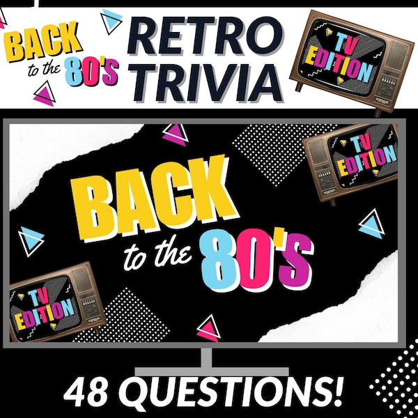 80s Trivia - Etsy