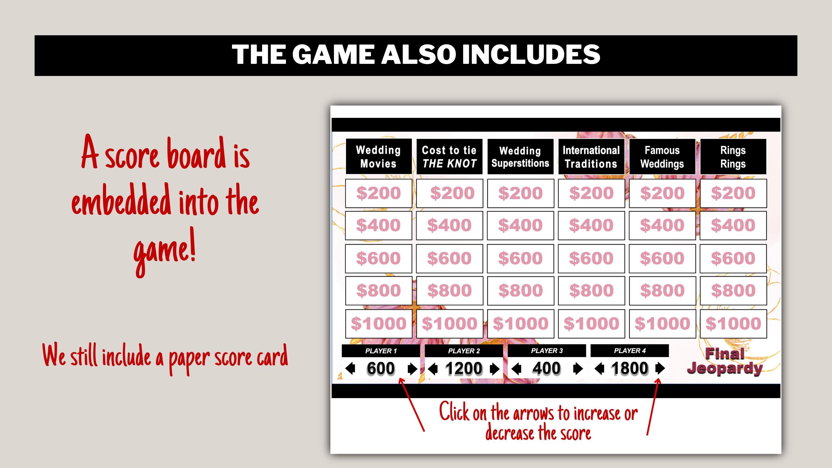Thanksgiving Jeopardy Game: Powerpoint Trivia for Families (PDF ...