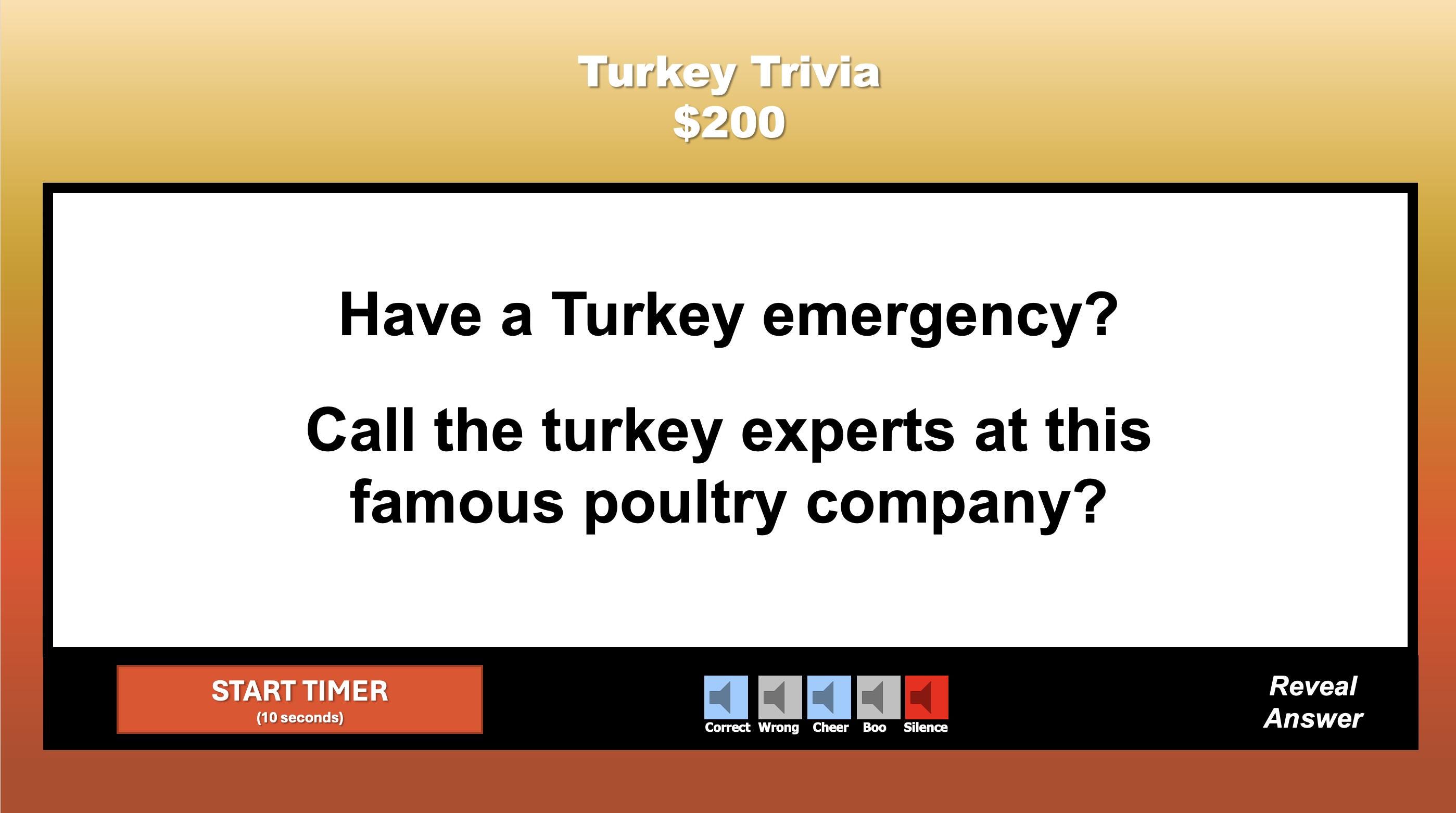 Thanksgiving Jeopardy Game: Powerpoint Trivia for Families (PDF ...