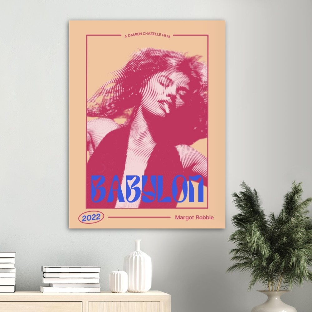 Margot Robbie Babylon Poster / Movie Poster / Margot Robbie Poster / Babylon Movie / Movie Gift ...