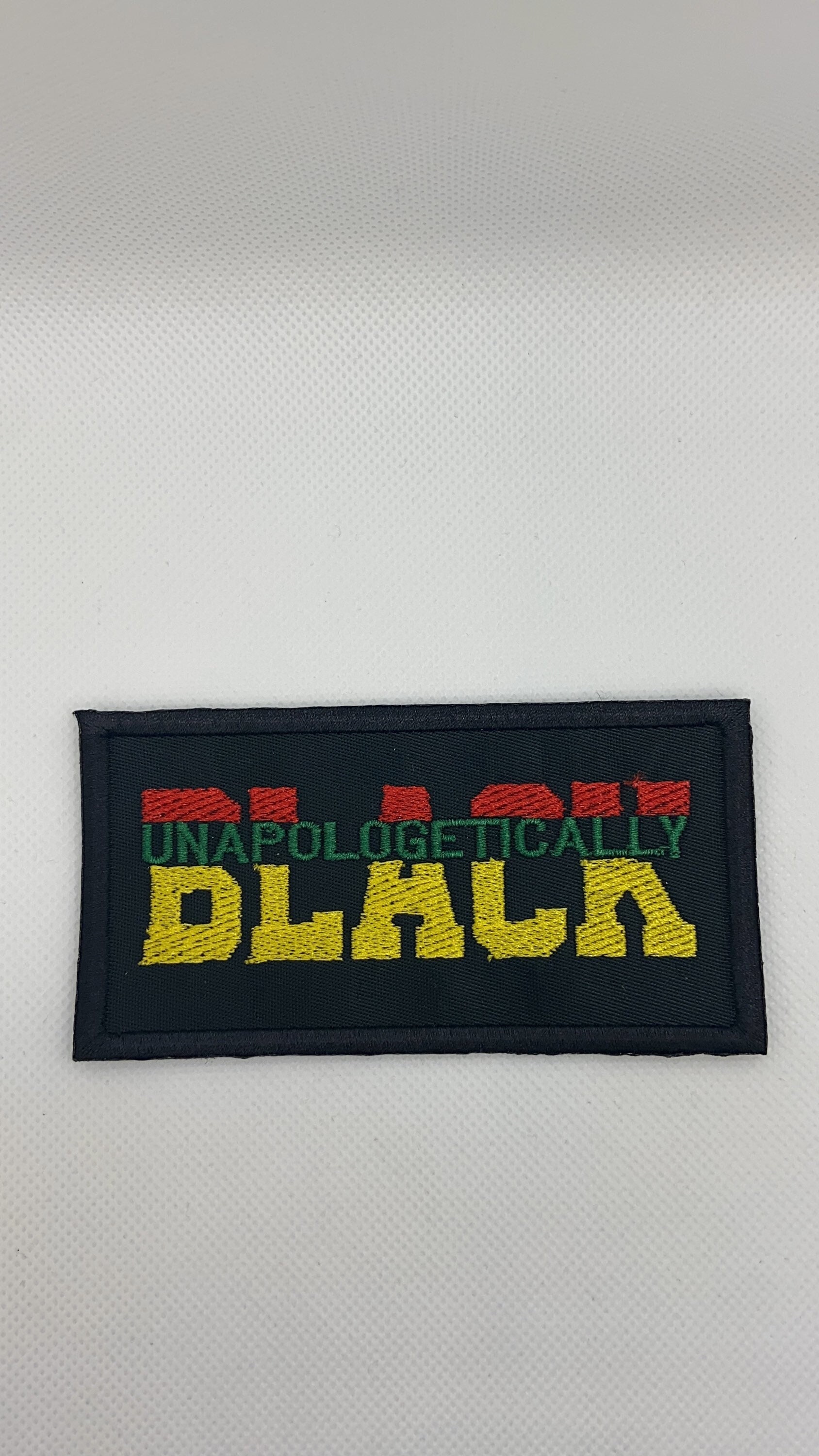 Unapologetically Black Embroidered Patch Iron On - Etsy