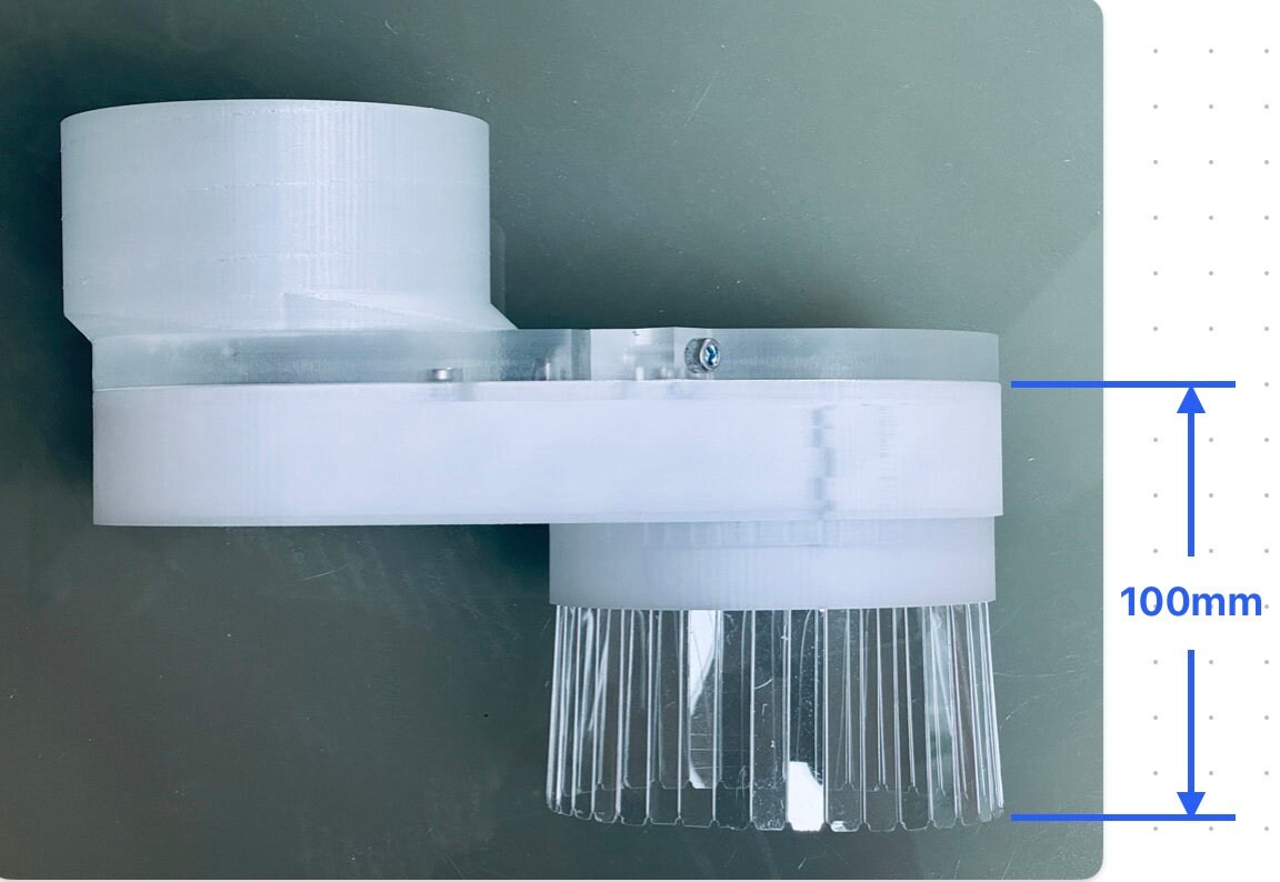 CNC Dust Boot Clear With 4 Inch Vacuum Port - Extended Reach For ...