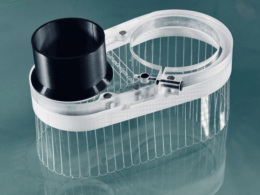 Shapeoko Clear Dust Boot CNC Router - Magnetic Split Base ...