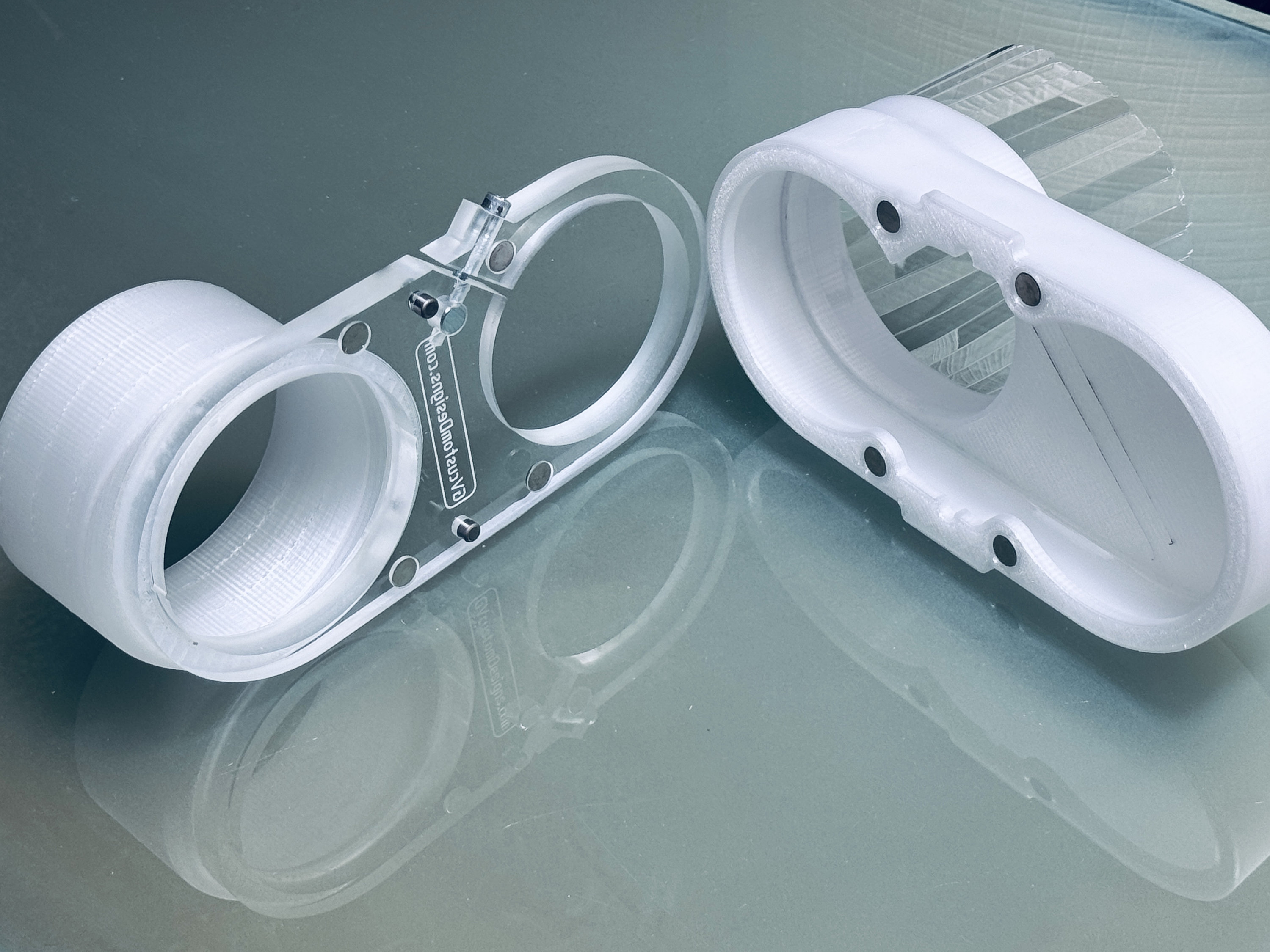 CNC Router Dust Boot: Clear Plexiglass, 4" Vacuum Port, Extended Reach ...