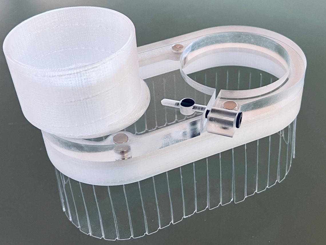 Onefinity Dust Boot Magnetic Base Onefin Dust Shoe Magnetic Split Base ...