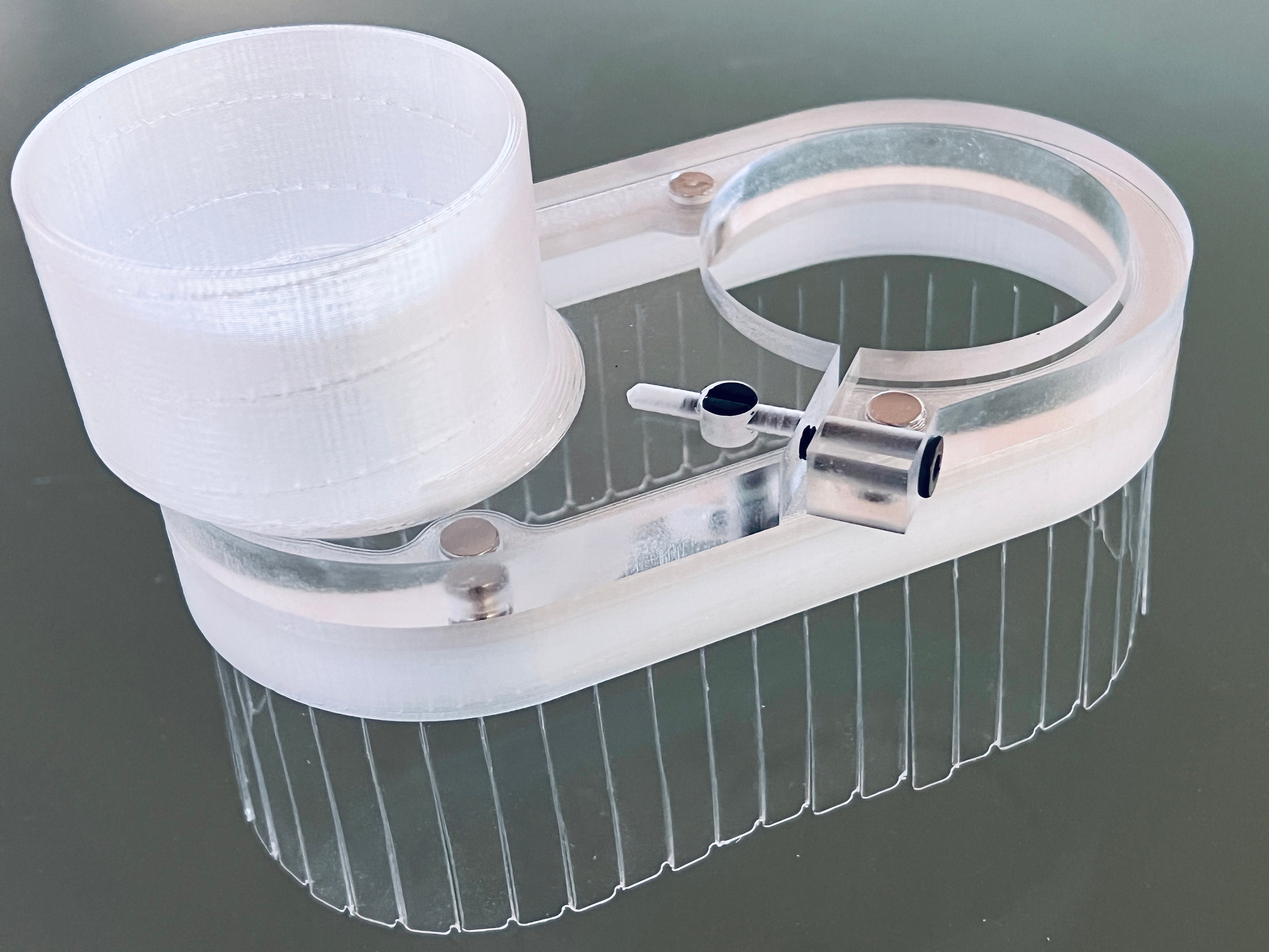 Onefinity Dust Boot Magnetic Base Onefin Dust Shoe Magnetic Split Base ...