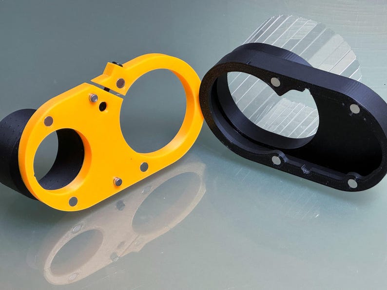 Clear Dust Boot for CNC Spindle/router - Magnetic Split Base - Extended ...