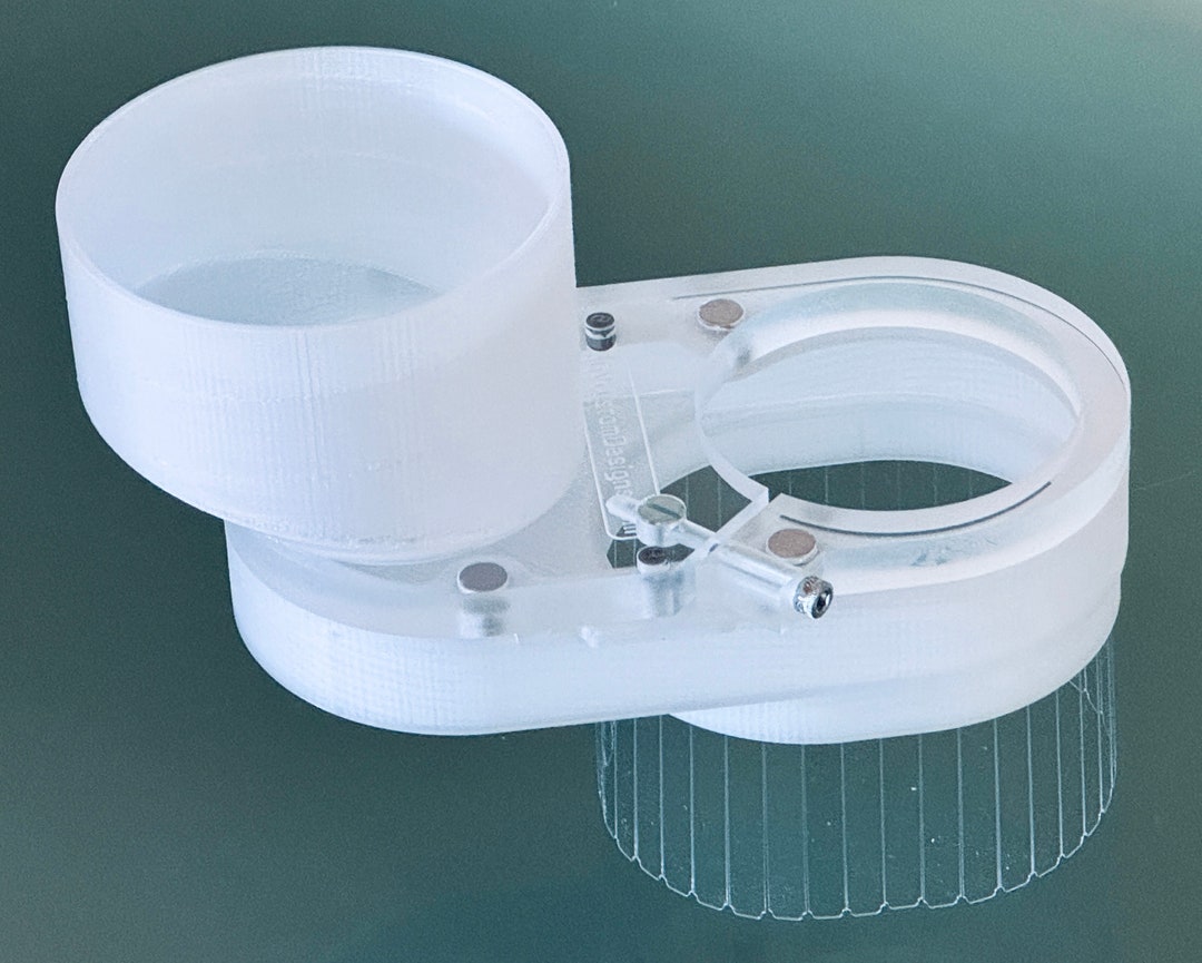 Customizable CNC Router Dust Boot: Clear Plexiglass, Magnetic Base - Etsy