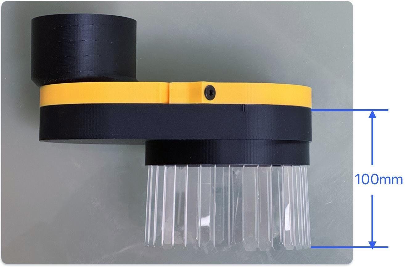 Clear Dust Boot for CNC Spindle/router - Magnetic Split Base - Extended ...