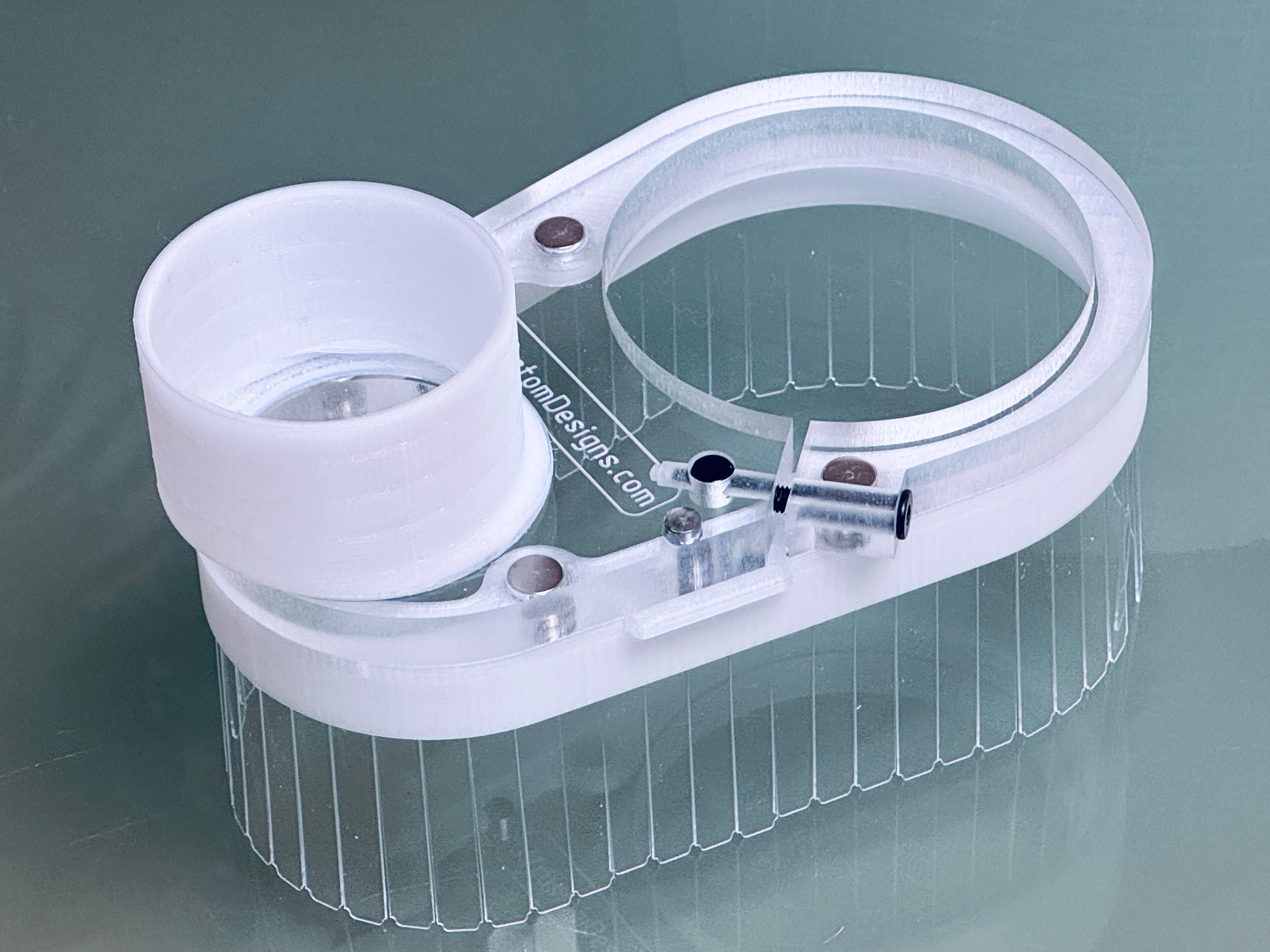 Onefinity Dust Boot Magnetic Base Onefin Dust Shoe Magnetic Split Base ...