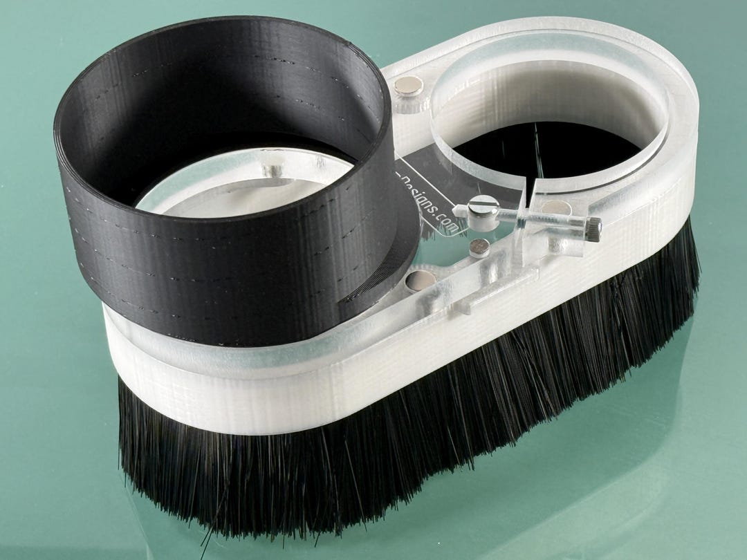 CNC Dust Boot for Spindle Router - Magnetic Split Base - (standard Size ...