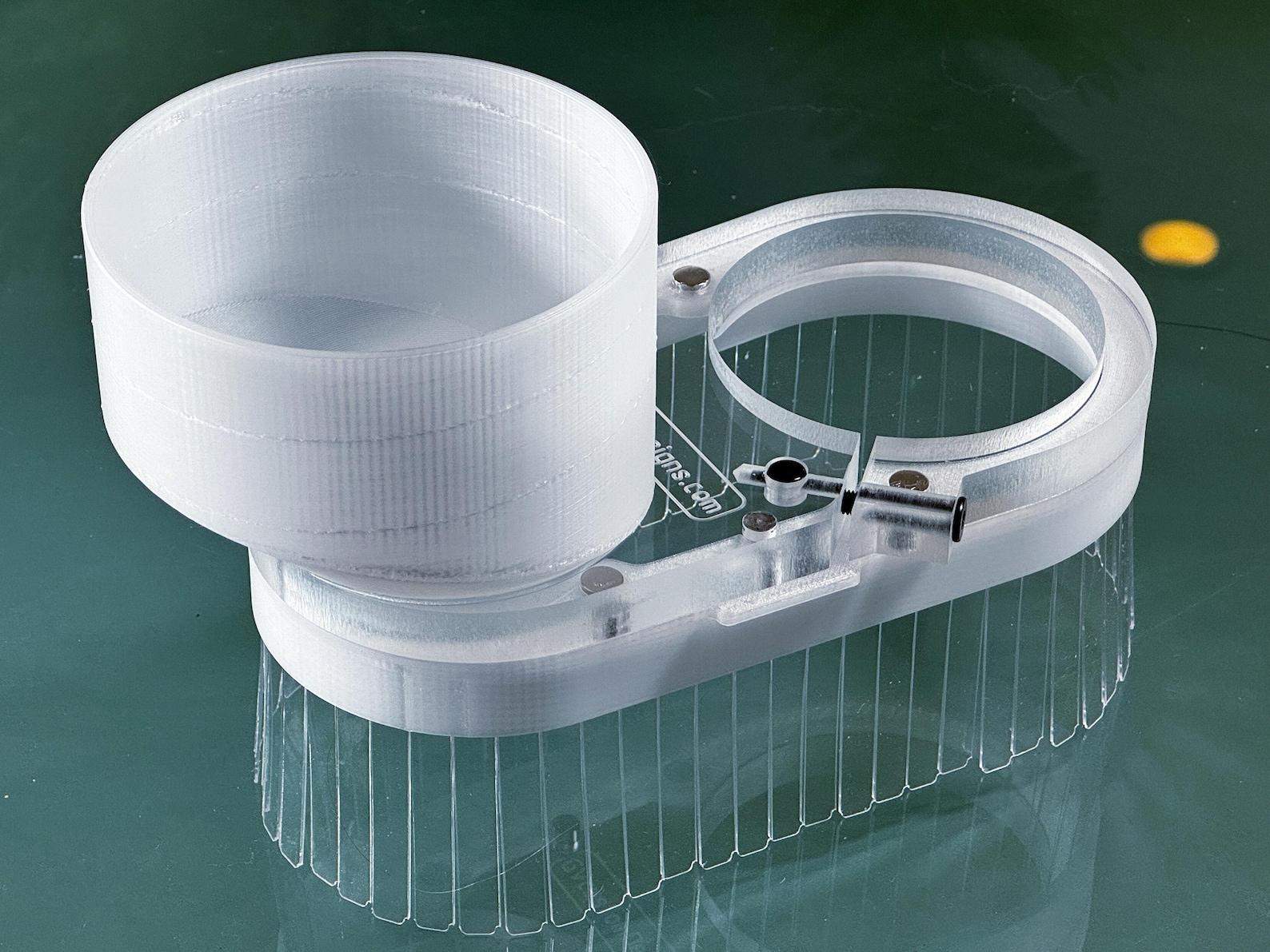 X-carve Clear Dust Boot for CNC Router -magnetic Split Base ...