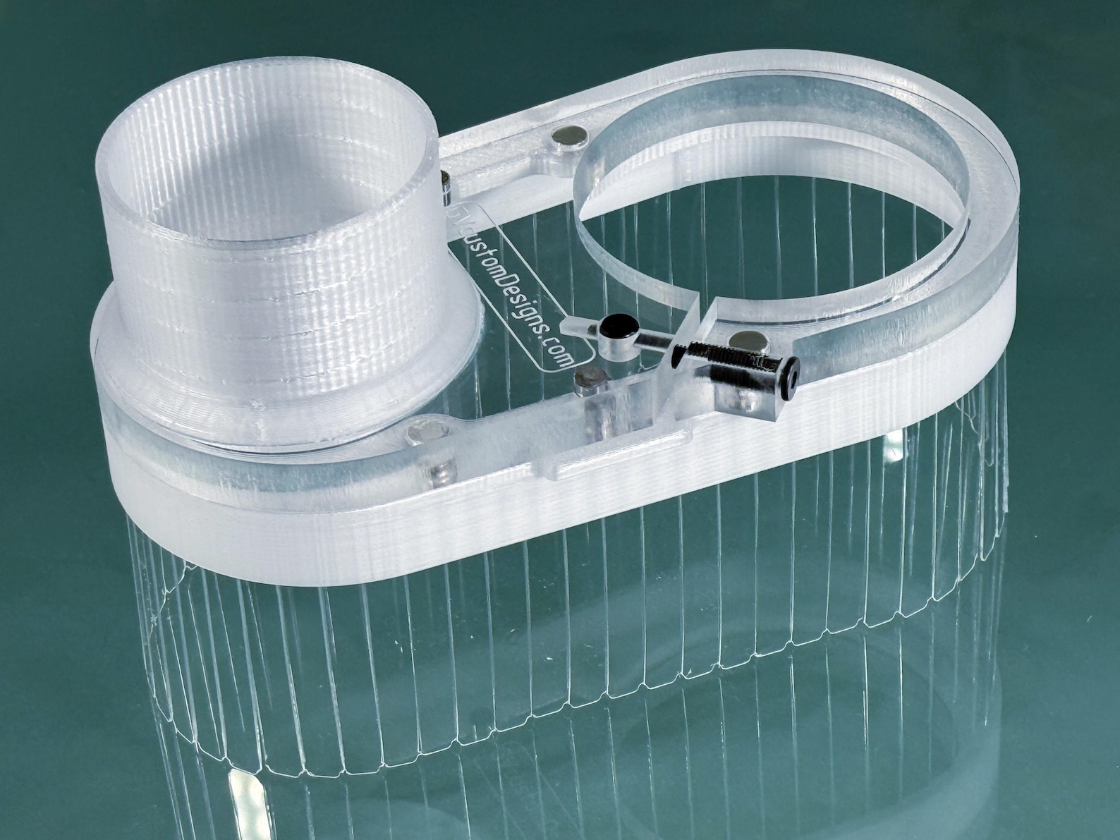 X-carve Clear Dust Boot for CNC Router -magnetic Split Base ...