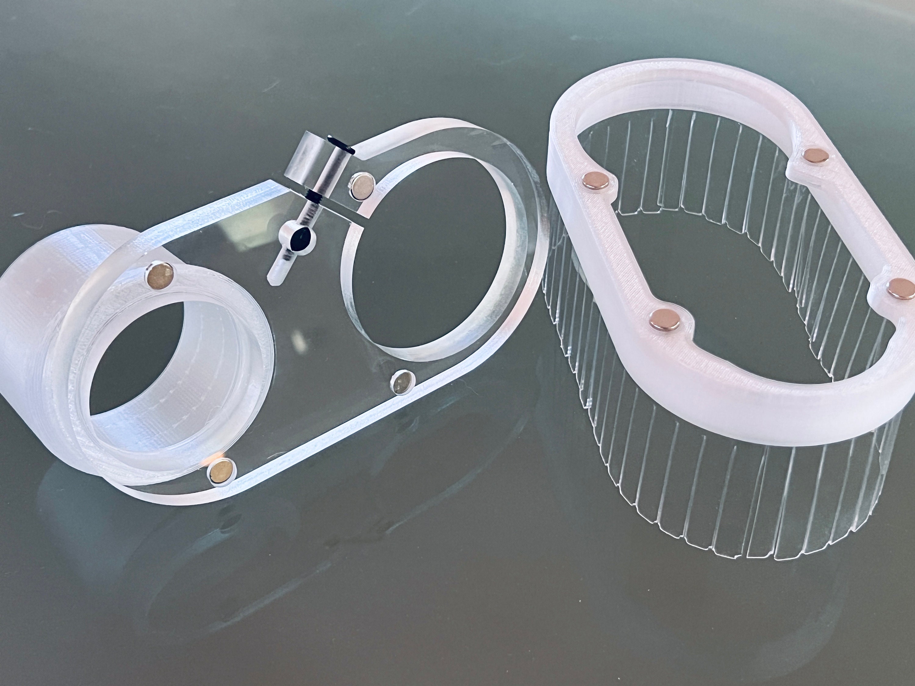 X-carve Clear Dust Boot for CNC Router magnetic Split Base - Etsy