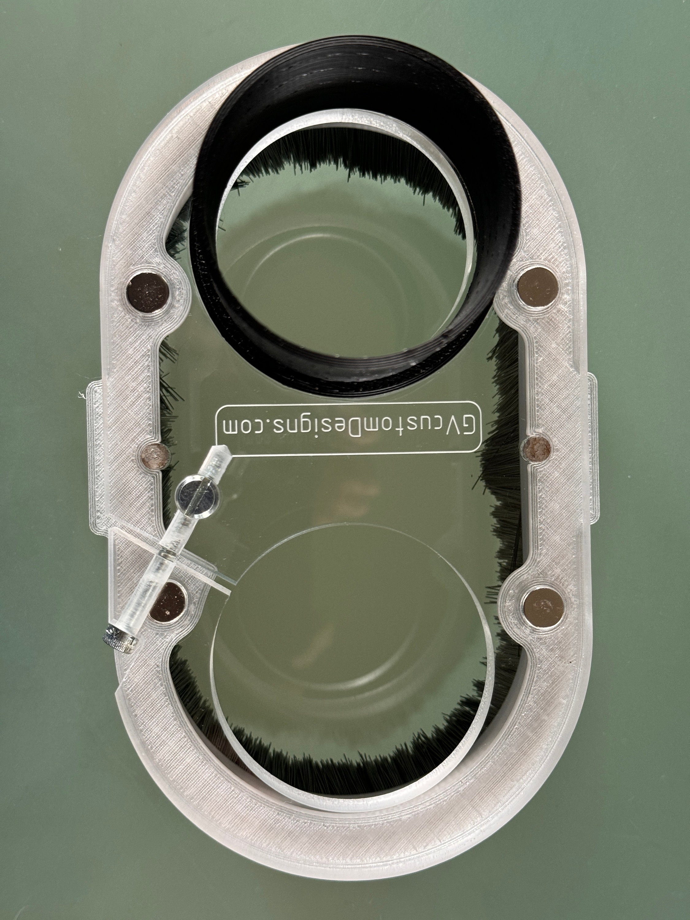 CNC Dust Boot for Spindle Router Magnetic Split Base - Etsy