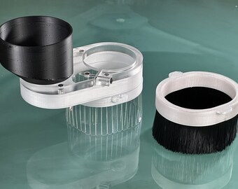 X-carve Clear Dust Boot for CNC Router magnetic Split Base - Etsy