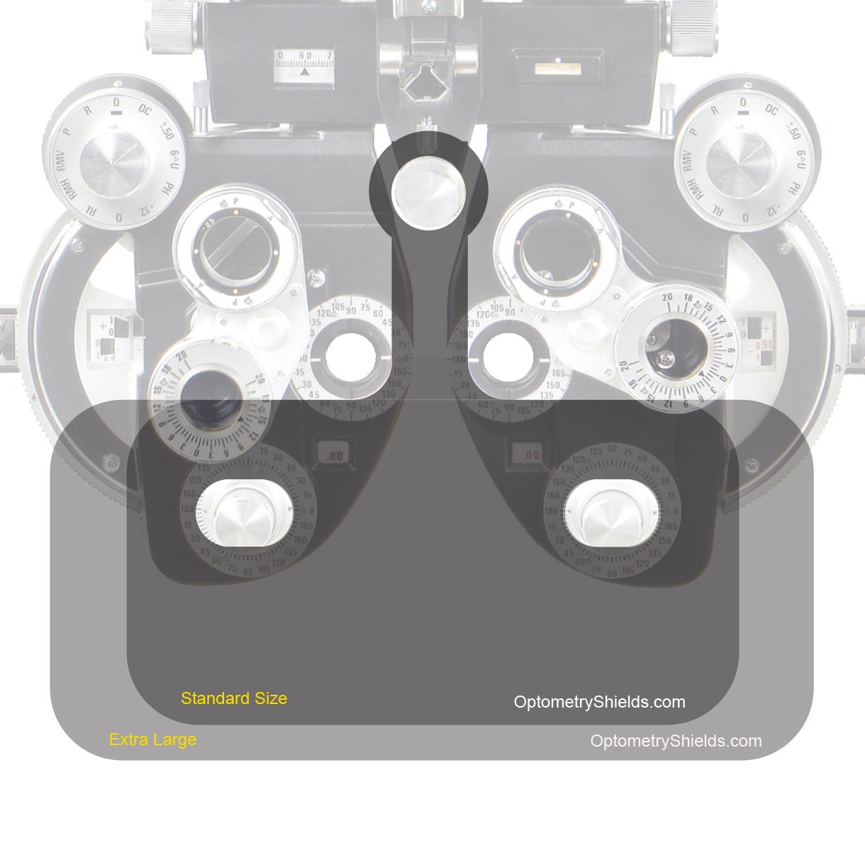 2 Pack Phoropter Breath Shield T Extended - Etsy