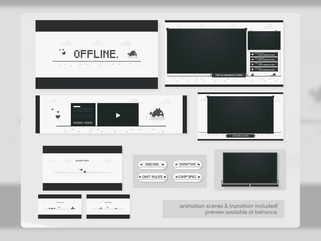 Chill Google Offline Adventure Twitch Stream Package - Travel With Dudu ...