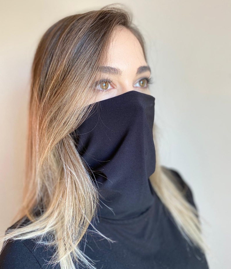 Neck Gaiter Face Covering Floral Dust Mask Bandana | Etsy