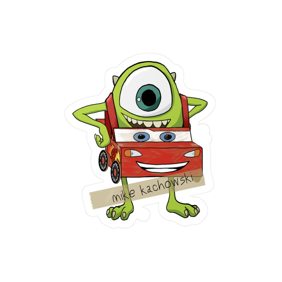 Mike Kachowski Box Car Sticker - Etsy