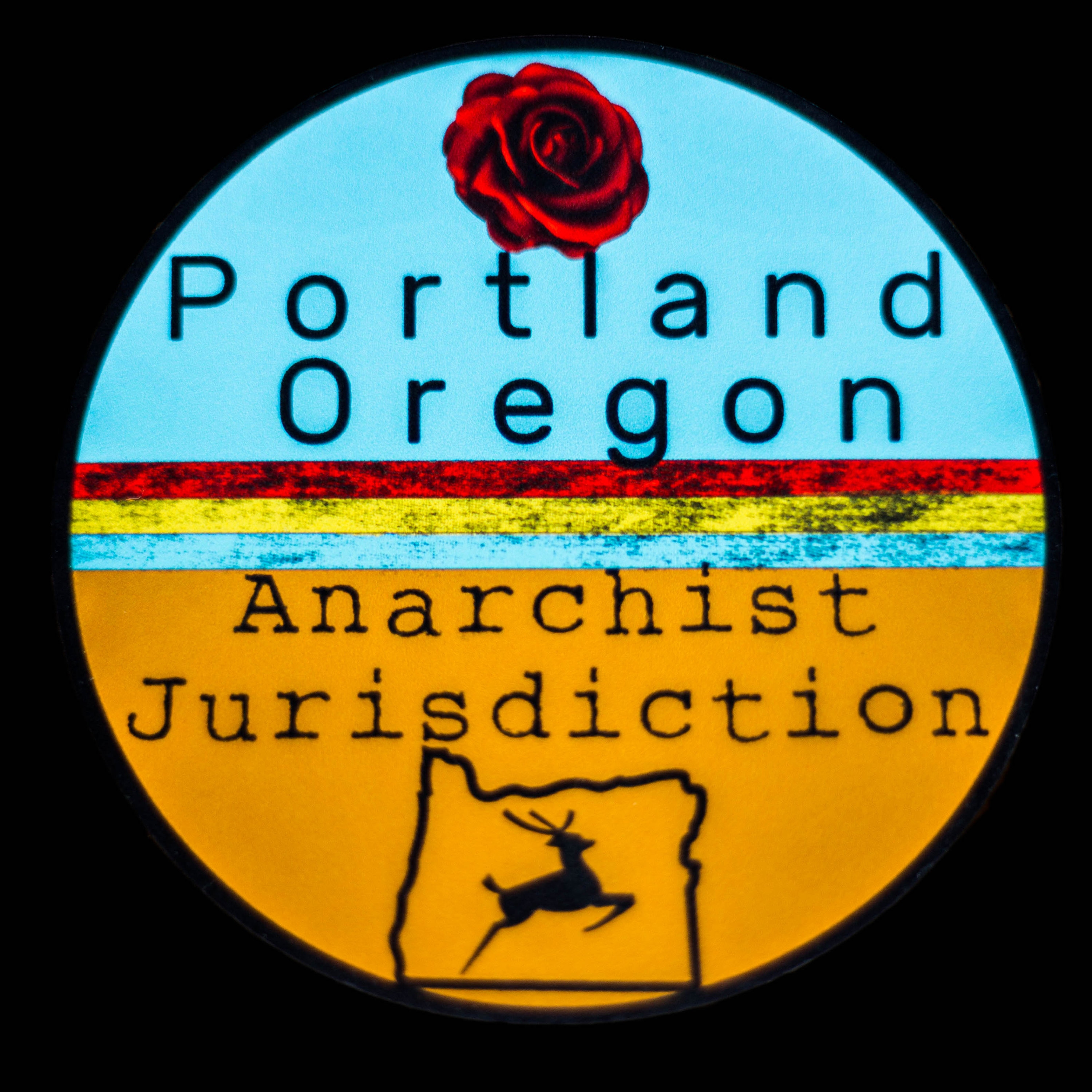 Portland Oregon Anarchist Jurisdiction Magnet - Etsy