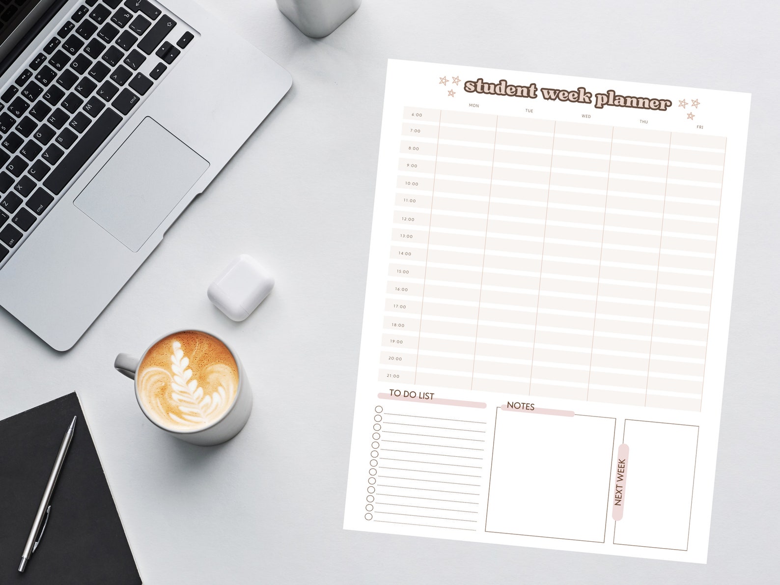 Student Planner Kit School Planner Pages weekly, Daily, & Semester ...