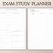 Minimalist Aesthetic Study Planner Templates for Exams, Student ...
