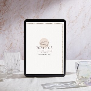 HYPERLINKED PLANNER, Digital Student Planner, University Planner, ADHD ...