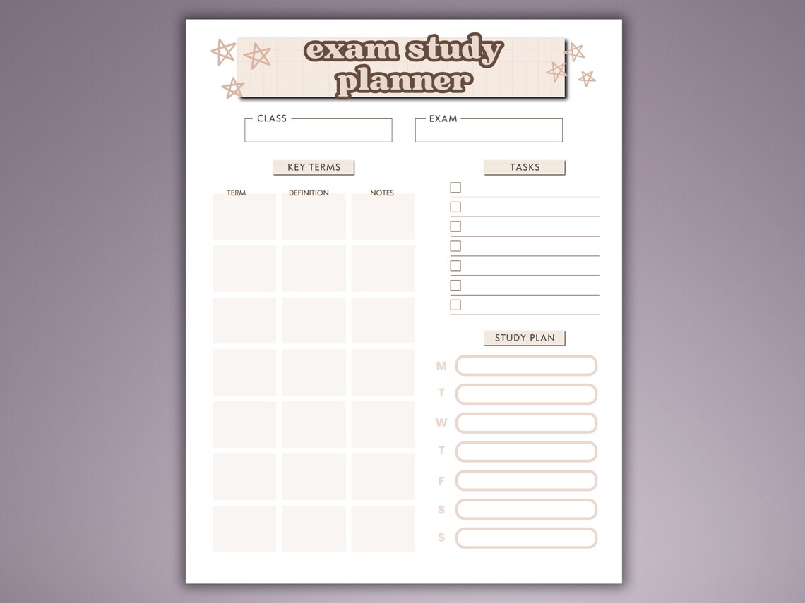 Student Planner Kit School Planner Pages weekly, Daily, & Semester ...