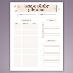 Student Planner Kit School Planner Pages weekly, Daily, & Semester ...