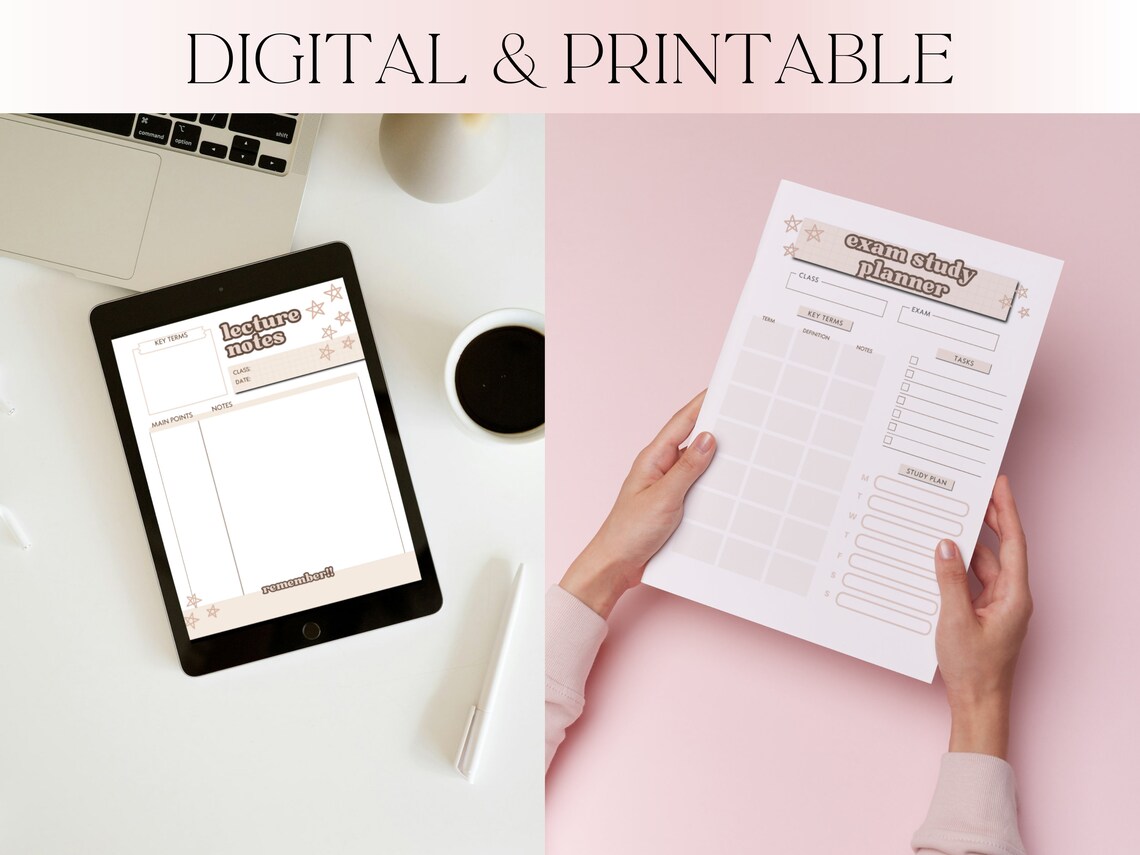 Study Notes Template, Student Note Taking, Homework Checklist, Study ...