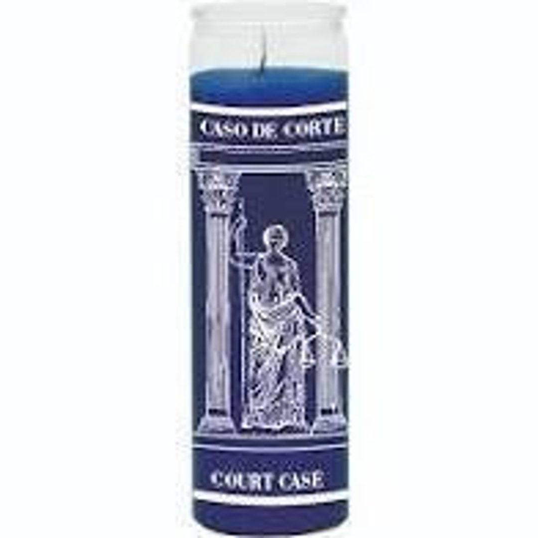 7 Day Candle-court Case Caso De Corte - Etsy