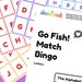 Sight Words 4th + 5th Grade Go Fish, Match, Bingo Printable Game Set ...