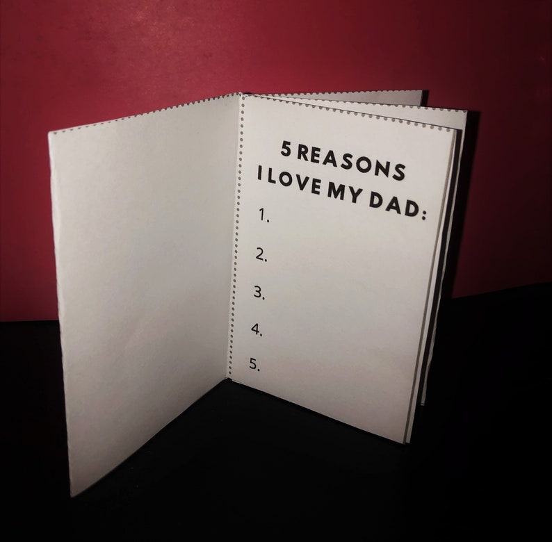 Father's Day Printable Craft Dad Activity Packet Download | Etsy