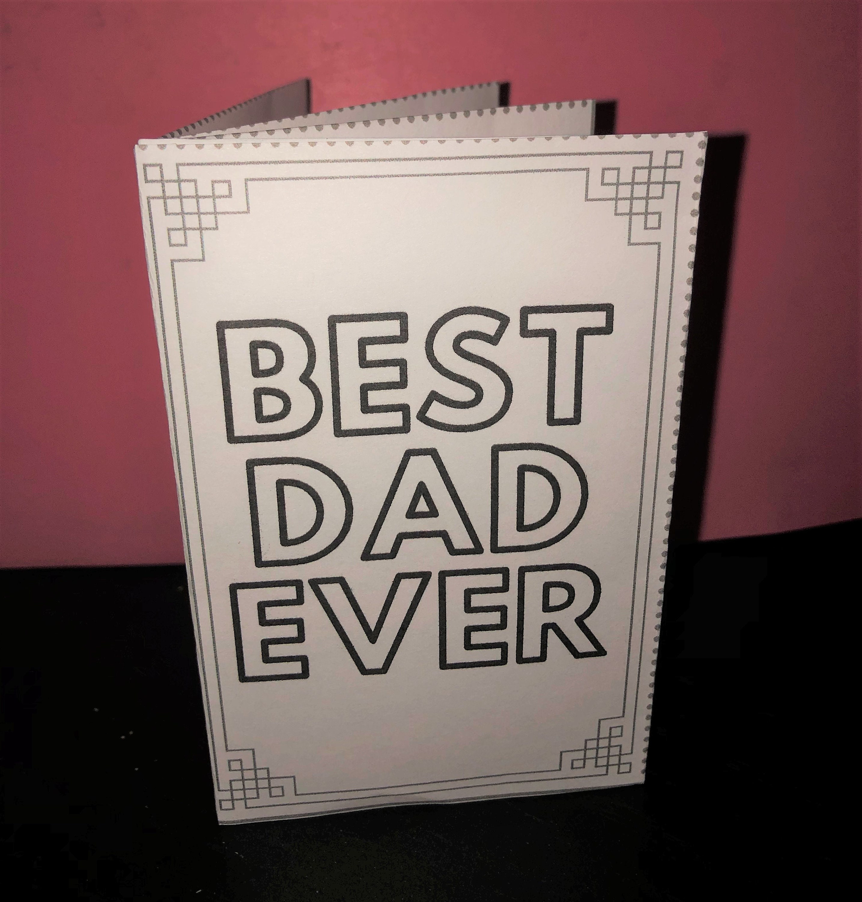 Father's Day Printable Craft Dad Activity Packet Download and Print All ...