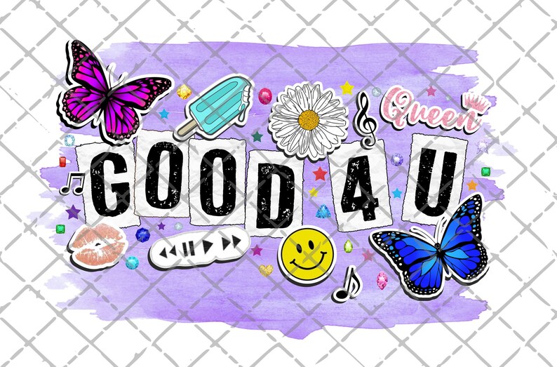 Good 4 U PNG Olivia Rodrigo PNG Sour PNG Music png Good | Etsy