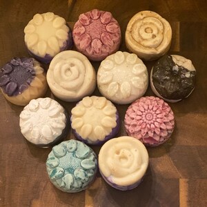 Mini Soap Flowers Sample Size, Guest Soap , Kids Soap, 12 Flower Soaps ...